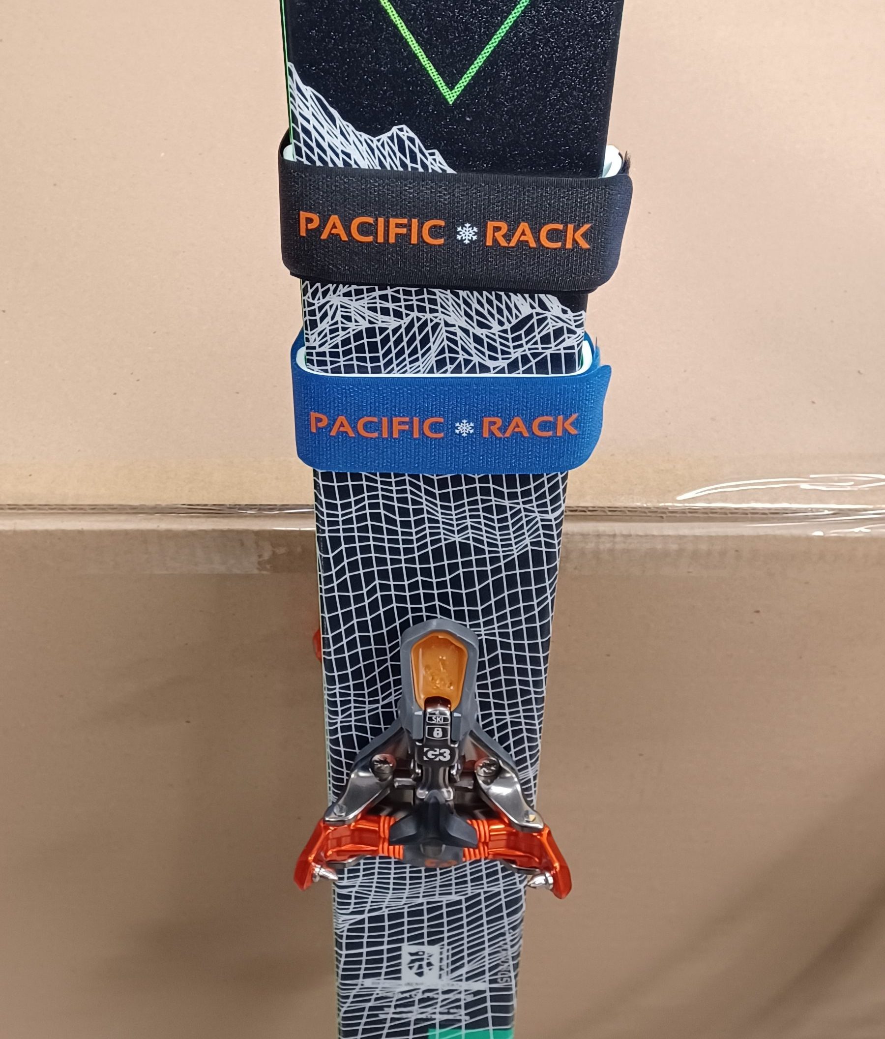 Pacific Rack Ski and Pole Straps - Set of 2 - Pacific Rack Outfitters